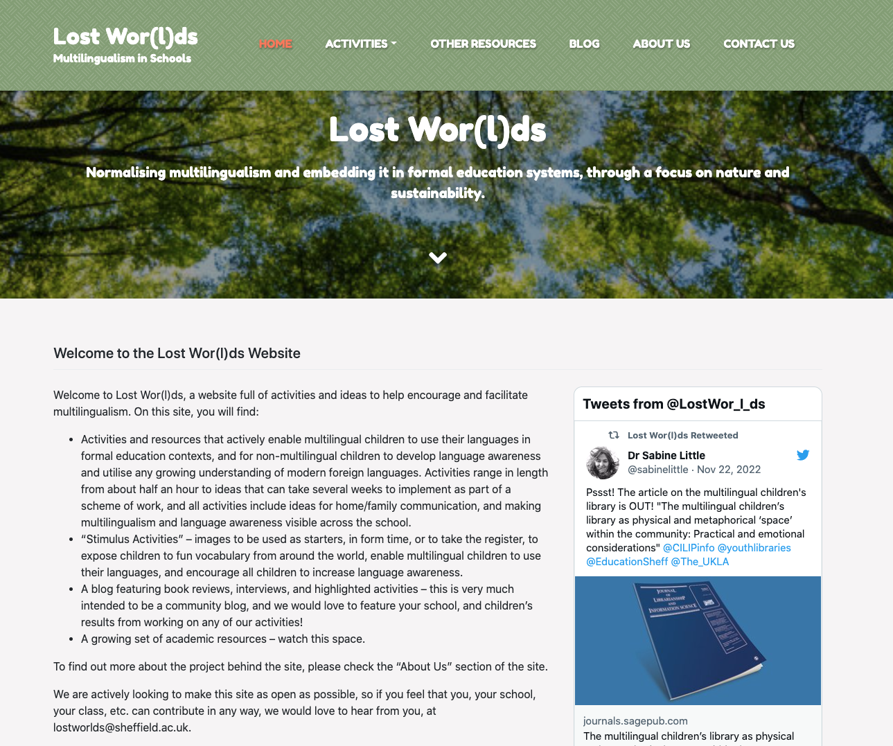 Multilingual Learning Resources – Jenny O'Fee